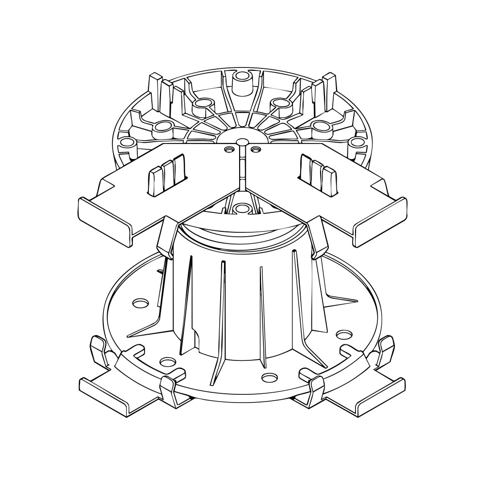 Accessoires P.E. Fermeture verticale PA Peygran